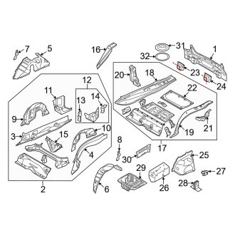 2008 BMW 1-Series Rear Body Panels & Bed Sections — CARiD.com