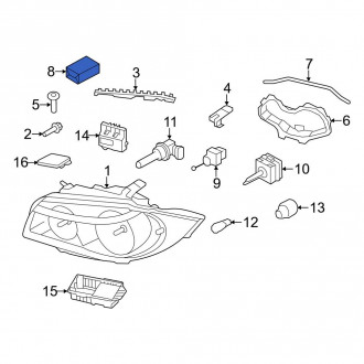 BMW 1-Series OEM Lighting | Headlights, Fog & Tail Lights — CARiD.com