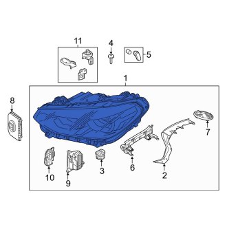 BMW X4 OEM Lighting | Headlights, Fog & Tail Lights — CARiD.com