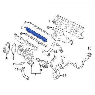 BMW X1 OEM Exhaust Parts | Systems, Tips, Pipes — CARiD.com