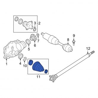 BMW X7 CV Joints, Boots & Parts | Inner, Outer — CARiD.com