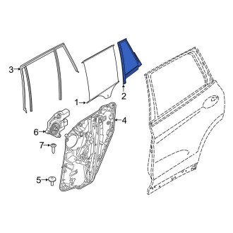 BMW X4 OEM Glass | Windshields, Door Glass — CARiD.com