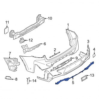 BMW X4 Replacement Bumper Spoilers & Valances — CARiD.com