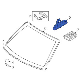 BMW X1 OEM Window Parts | Visors, Regulators — CARiD.com