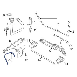 BMW X1 Washer Nozzles & Parts — CARID.com