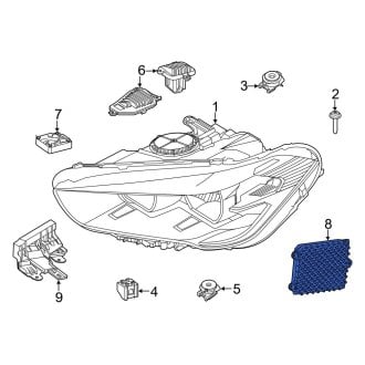 BMW X2 OEM Lighting | Headlights, Fog & Tail Lights — CARiD.com