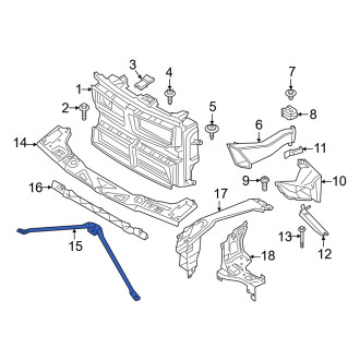BMW X1 Radiator Supports — CARiD.com