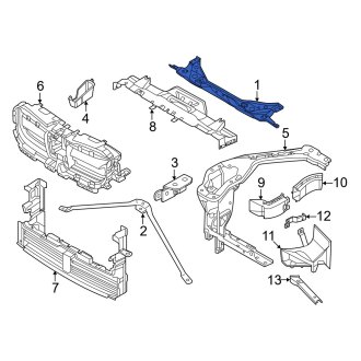 BMW X1 Radiator Supports — CARiD.com