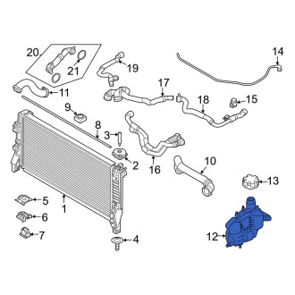 BMW X1 OEM Engine Cooling Parts | Radiators, Fans — CARiD.com