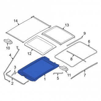 BMW X1 Sunroofs & Components — CARiD.com