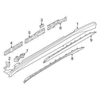 2020 BMW X1 Replacement Rocker Panels – CARiD.com