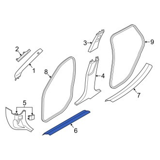 BMW Door Sills | Replacement Door Sill Plates — CARiD.com