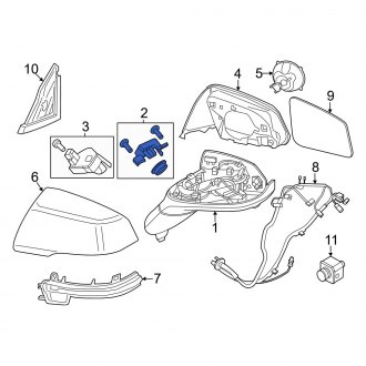 BMW OEM Mirrors | Factory Towing & Side View Mirrors — CARiD.com