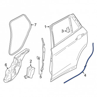 BMW X1 Door Seals & Weatherstripping – CARiD.com