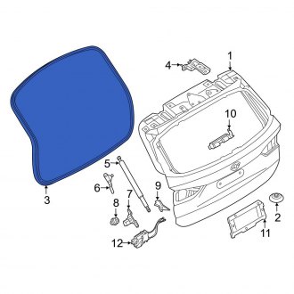 BMW X1 Trunk & Tailgate Seals — CARID.com