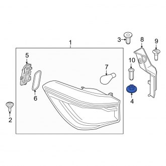 BMW X1 OEM Lighting | Headlights, Fog & Tail Lights — CARiD.com