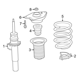 2021 BMW i3 OEM Suspension Parts | Shocks, Struts — CARiD.com