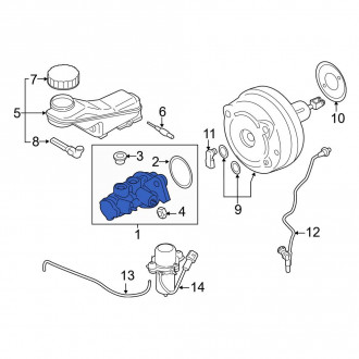 BMW i3 Brake Master Cylinders & Reservoirs – CARiD.com