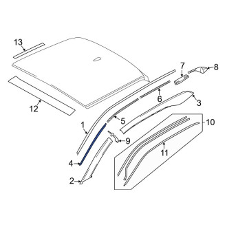 BMW i3 Replacement Window Components – CARiD.com