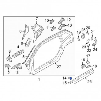 BMW Replacement Rocker Panels | Full, Inner, Outer – CARiD.com