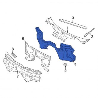 BMW Automotive Replacement Firewalls | Panels, Fillers — CARiD.com