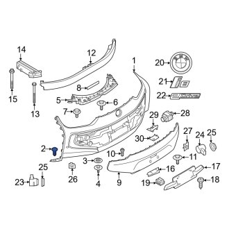 BMW i8 Replacement Bumpers | Front, Rear, Brackets – CARiD.com