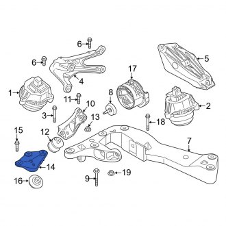 BMW X6 OEM Transmission Parts | Coolers, Flywheels — CARiD.com