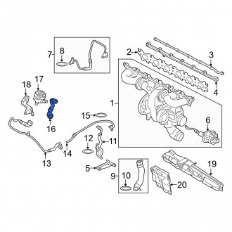 BMW X4 Turbo & Supercharger Lines, Hoses, Fittings — CARiD.com