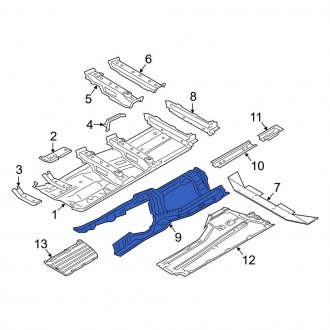 BMW 7-Series OEM Rocker Panels & Floors | Side Skirts, Pans — CARiD.com