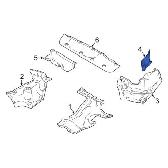 BMW 8-Series Underbody Covers | Splash Shields — CARiD.com