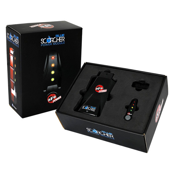 New Powerful Scorcher Blue Bluetooth Tuner by aFe - Ford Truck ...