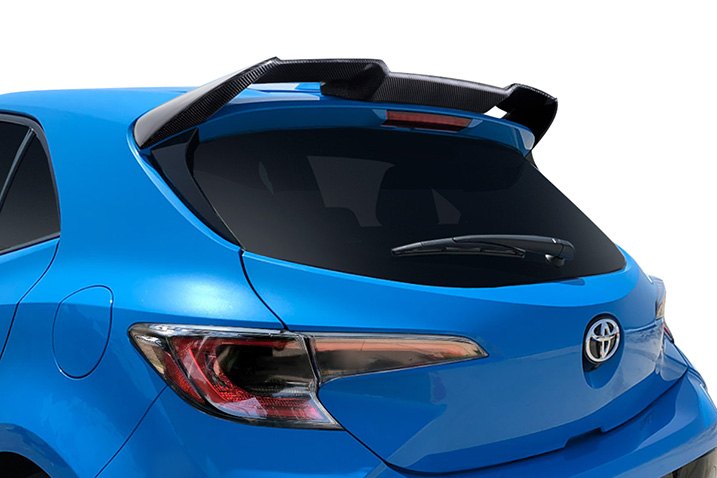 New A-Spec Roof Wing Spoiler by Carbon Creations for Toyota Corolla ...
