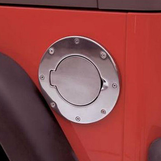 Jeep Chrome Gas Caps - Fuel Doors & Covers | CARiD