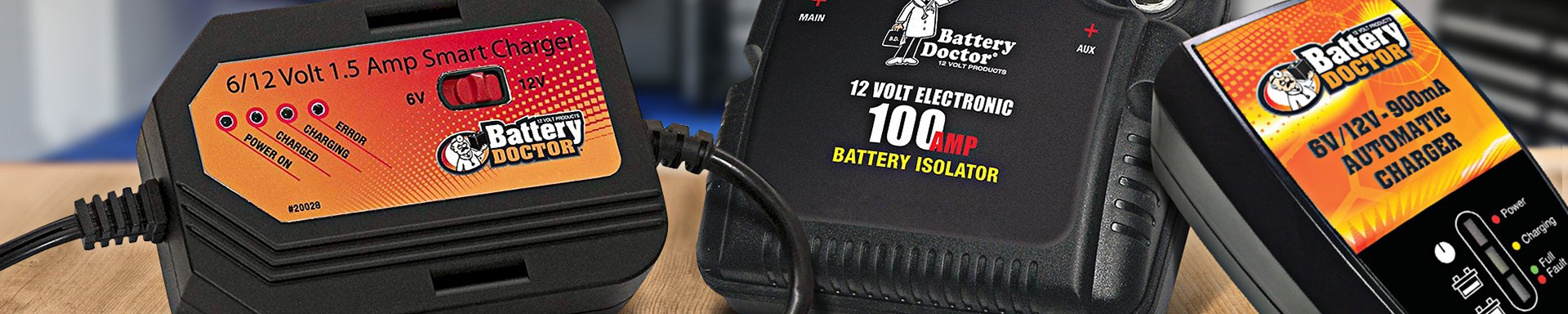 Battery Doctor™ | Automotive Battery Chargers & Tools — CARiD.com