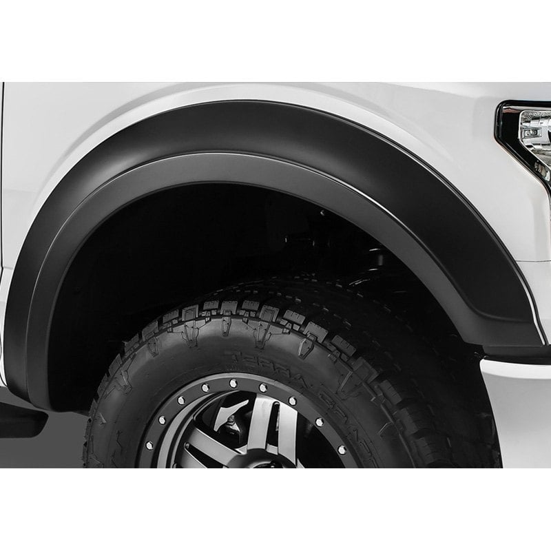 Bushwacker® - Ford F-150 2015 Extend-A-Fender™ Matte Black Fender Flares