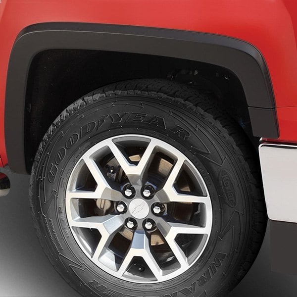 Bushwacker® 40113-02 - OE Style™ Smooth Matte Black Front Fender Flares