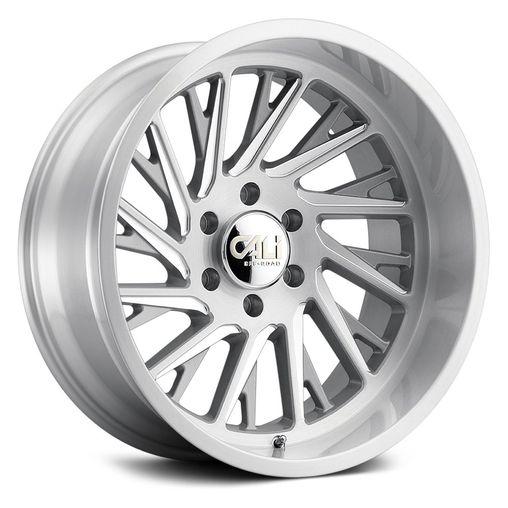 CALI OFFROAD® 9114 PURGE Wheels - Brushed and Clear Coated Rims