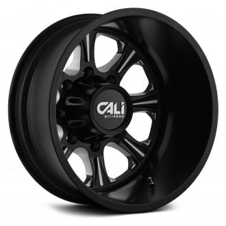 22 Inch Dually Wheels | HD Truck, Custom, Black, Chrome — CARiD.com