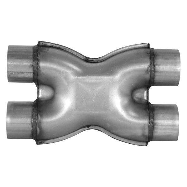 Thunderbolt® X2121 - Aluminized Steel Stamped X-Pipe (2.5" Inlet, 2.5 ...