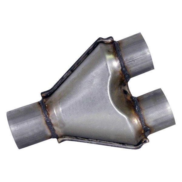 Thunderbolt® Y2121 - Aluminized Steel Stamped Y-Pipe (2.5" Inlet, 2.5 ...
