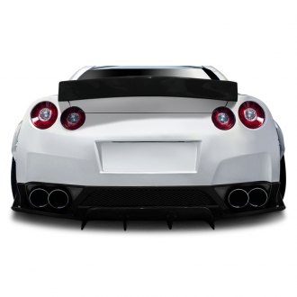 Nissan GT-R Rear Diffusers - Carbon Fiber, Fiberglass | CARiD