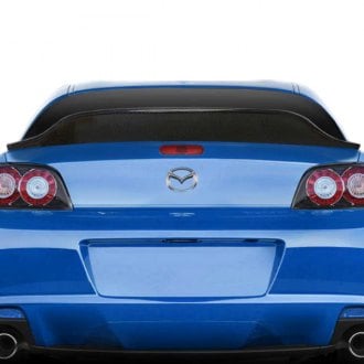 Mazda RX-8 Spoilers - Custom, Factory, Roof, Lip & Wing Spoilers