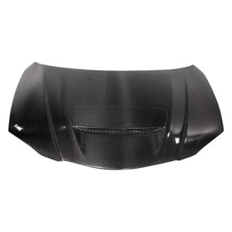 Mazda 3 Custom Hood Panels - Fiberglass, Carbon Fiber | CARiD