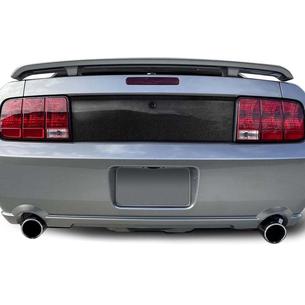 Carbon Creations® 115837 - Retro Look Style Carbon Fiber Trunk Trim Panel