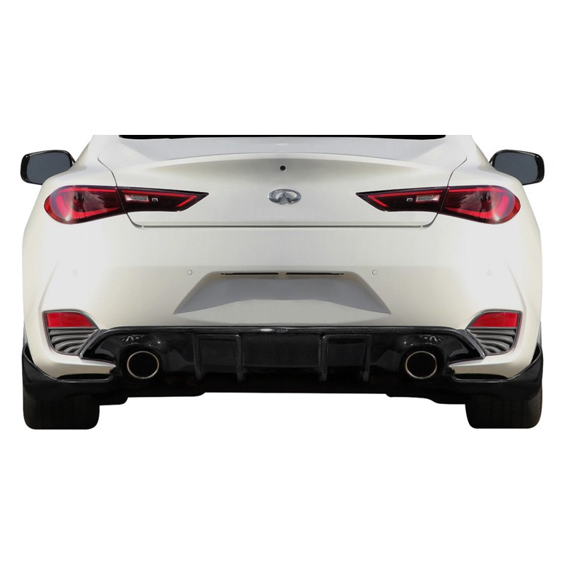 Carbon Creations® 116088 - J Spec Style Carbon Fiber Rear Diffuser