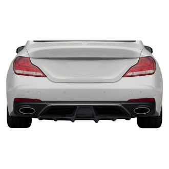 Genesis G70 Rear Diffusers - Carbon Fiber, Fiberglass | CARiD