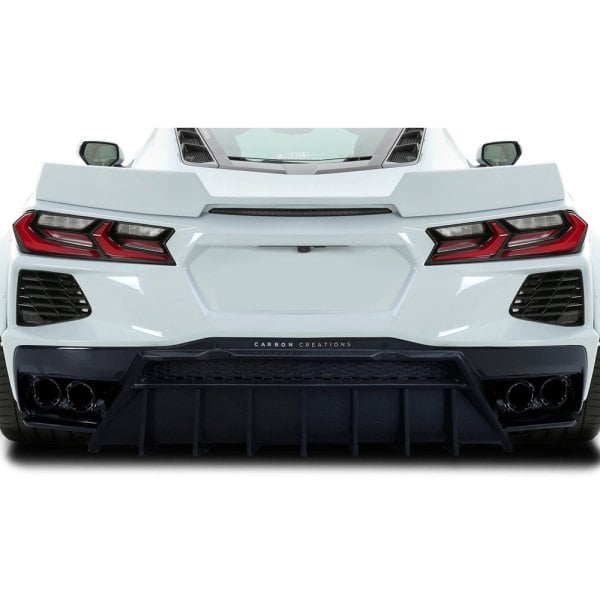 Carbon Creations® 116588 - Gran Veloce Style Carbon Fiber Rear Diffuser