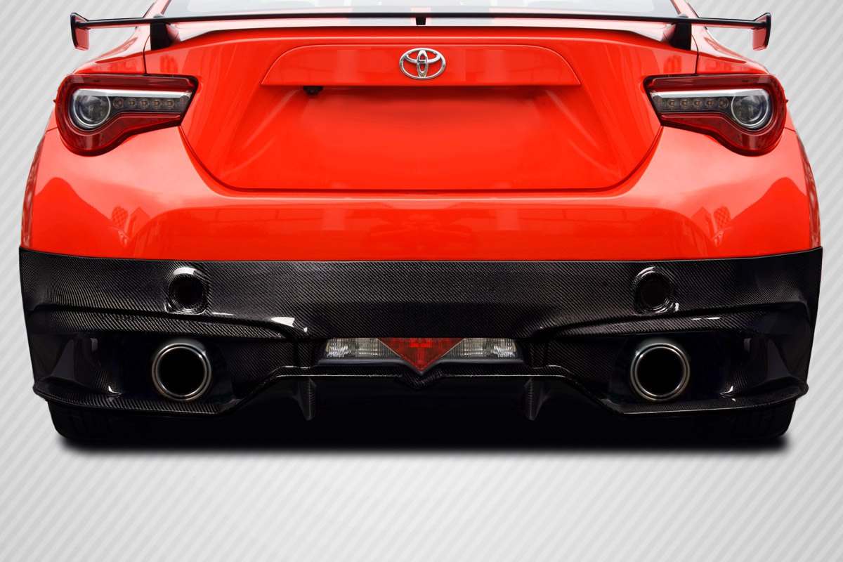 Carbon Creations® 116665 - TD3000 V2 Style Carbon Fiber Rear Diffuser