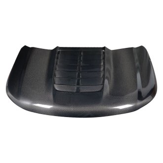 Ford Explorer Custom Hood Panels - Fiberglass, Carbon Fiber | CARiD