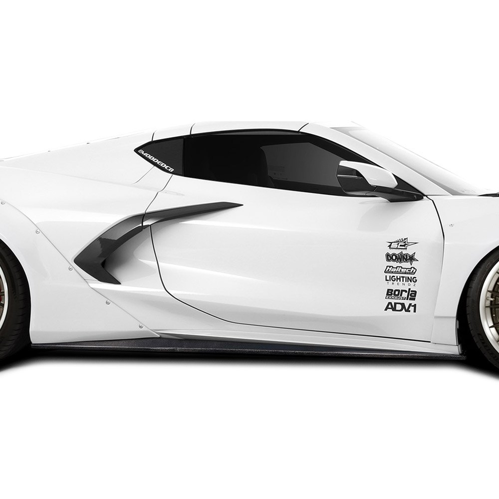 Carbon Creations® 117915 - Gran Veloce Style Carbon Fiber Wide Body ...